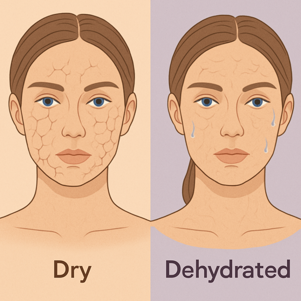 Dry Skin & Dehydrated Skin: Understanding the Differences - Advantage ...